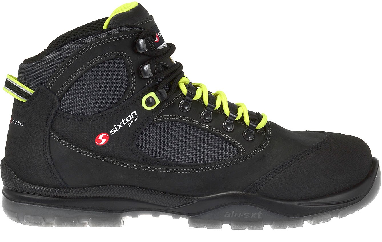 Sixton Peak Sound 93339-00 - Zwart/Lime - 42 Textielstra